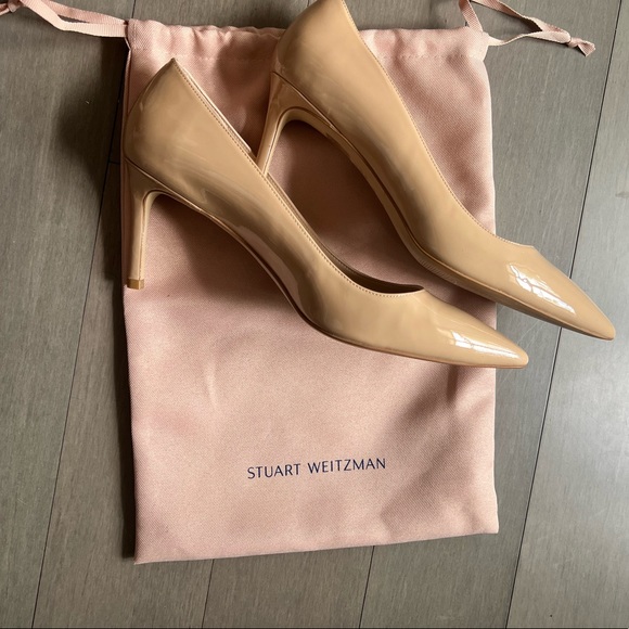 Stuart Weitzman | Shoes | Stuart Weitzman 85in Pump Golden Beige | Poshmark